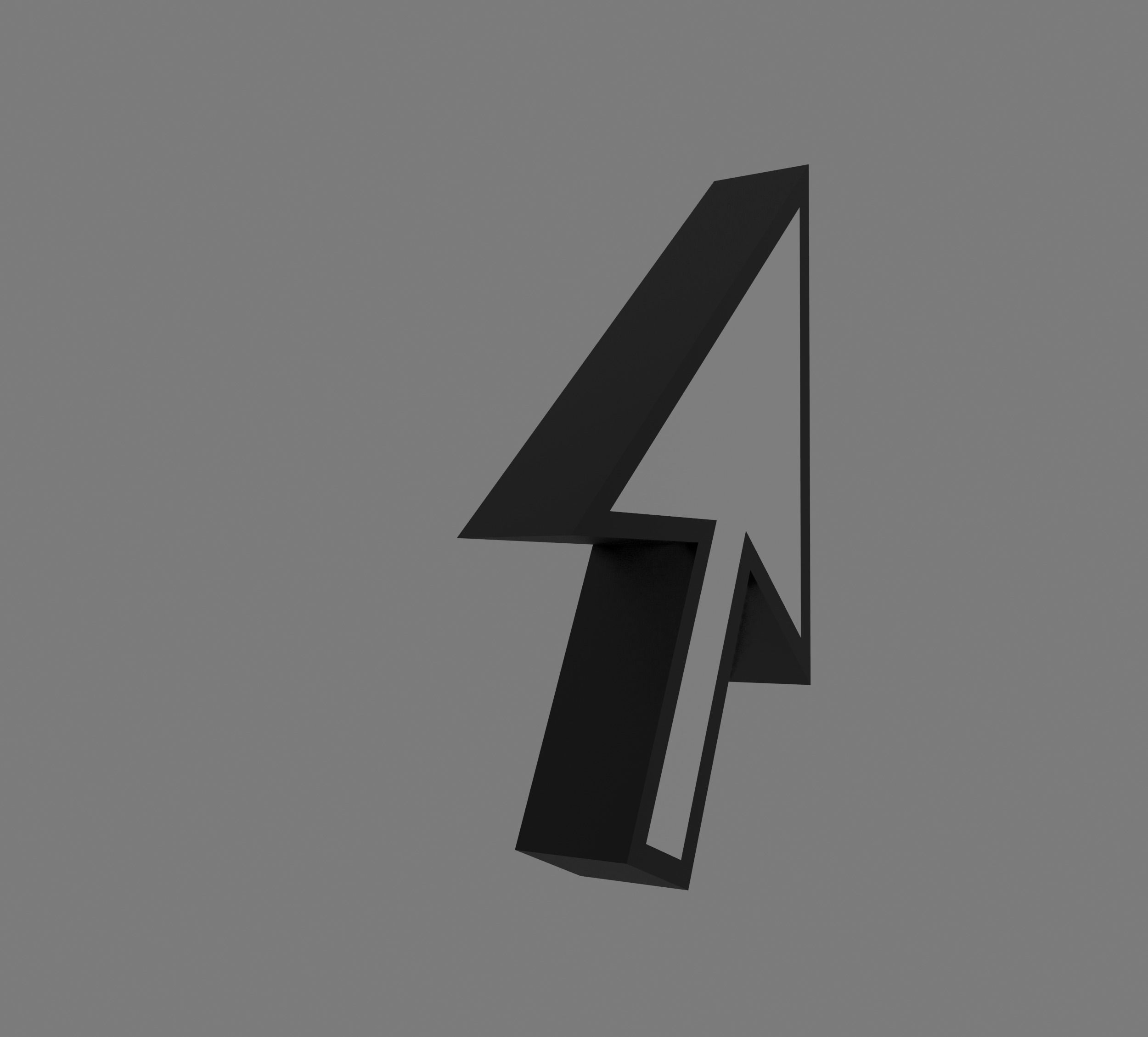 3D model Cursor Icon VR / AR / low-poly | CGTrader