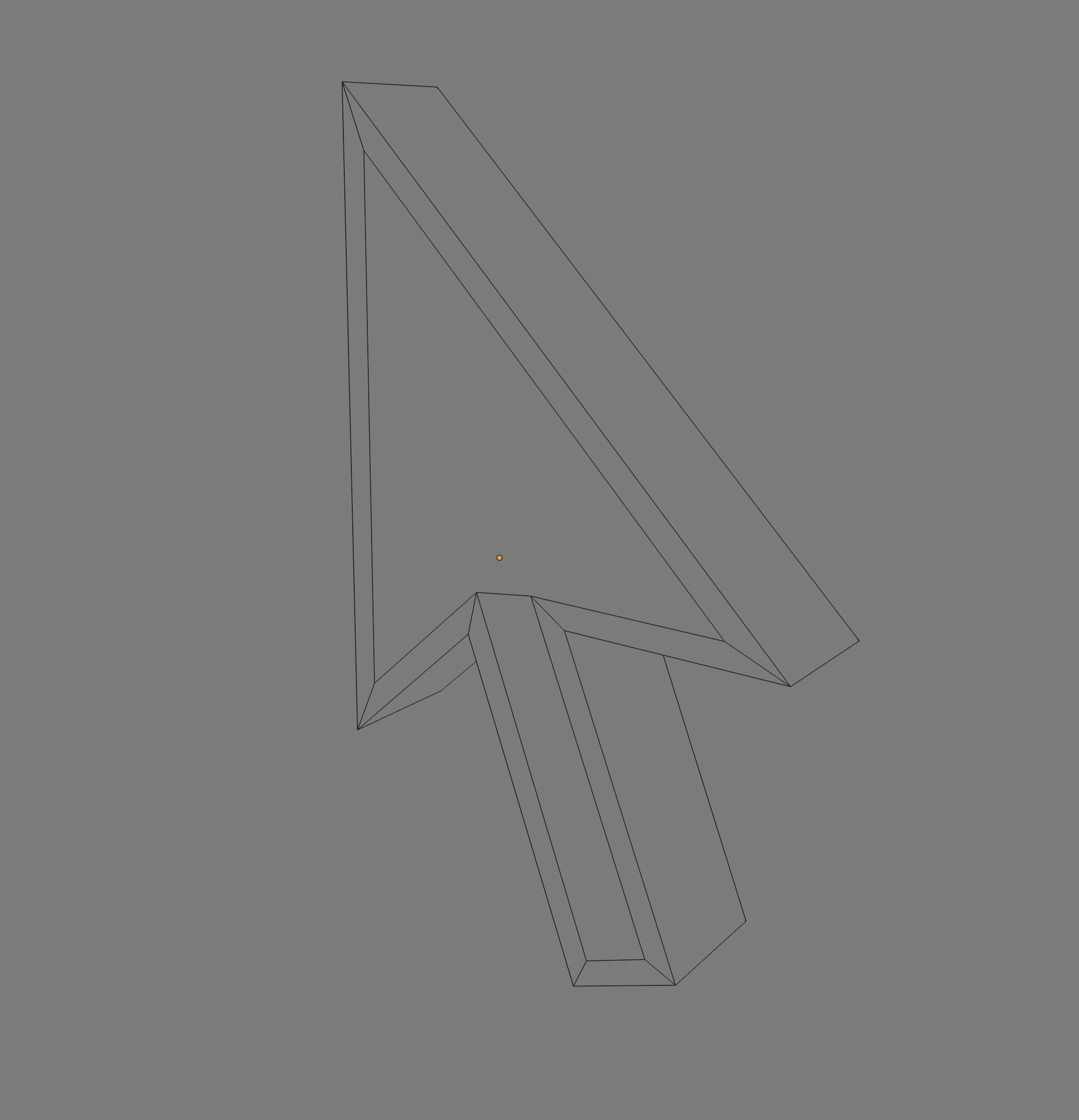 3D model Cursor Icon VR / AR / low-poly | CGTrader