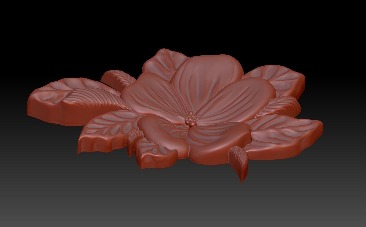 flower 3D model 3D printable | CGTrader