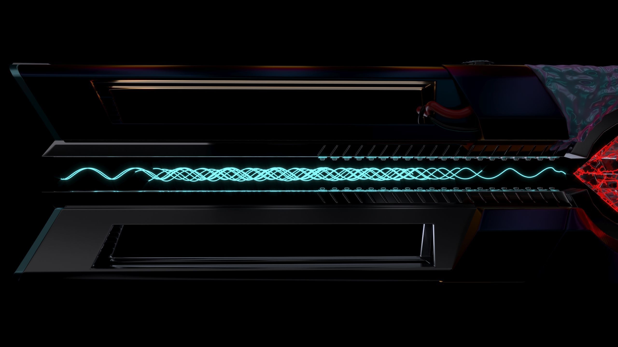 Destiny 2 gun 3D model | CGTrader