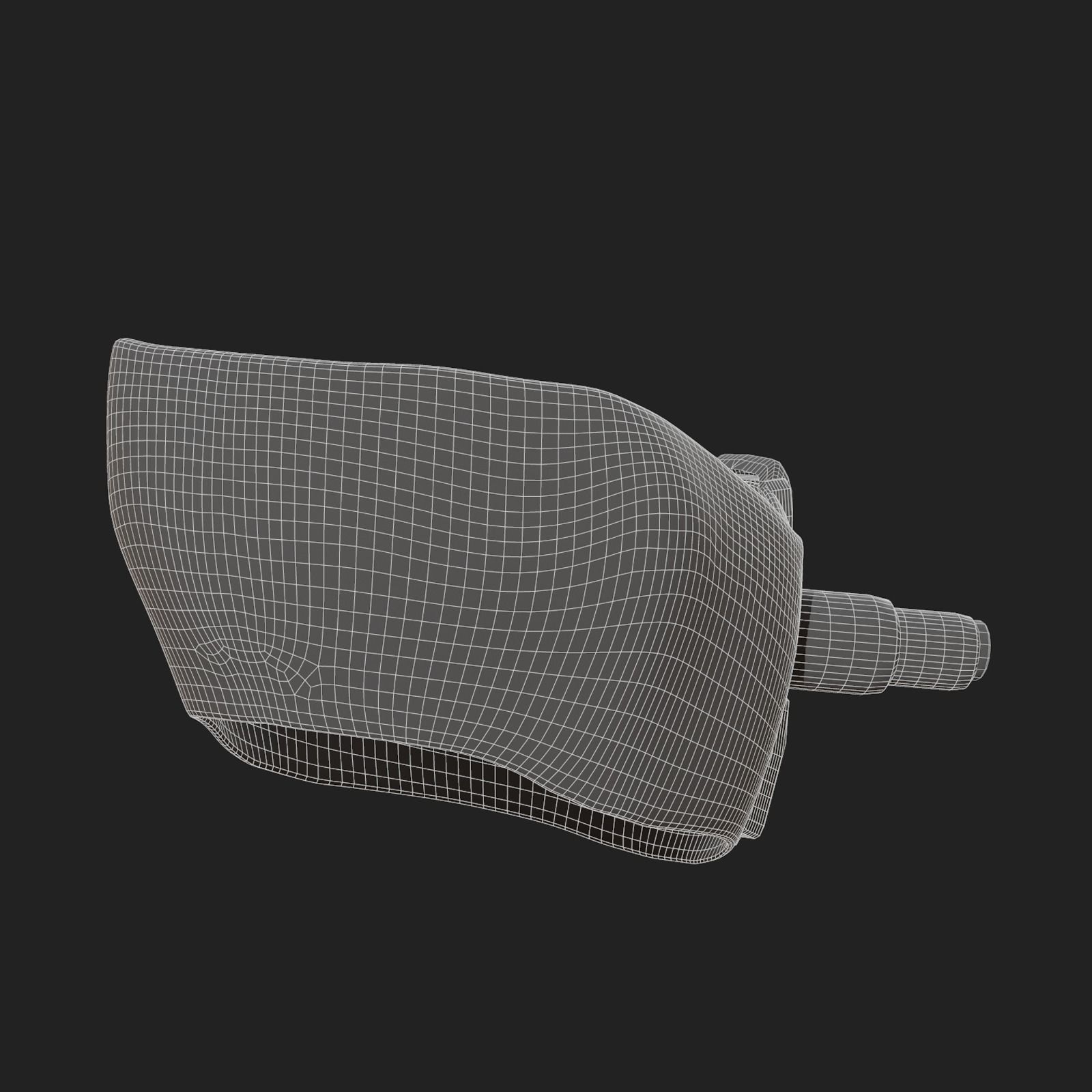 3D model Gas mask respirator scifi futuristic 3d VR / AR / low-poly ...