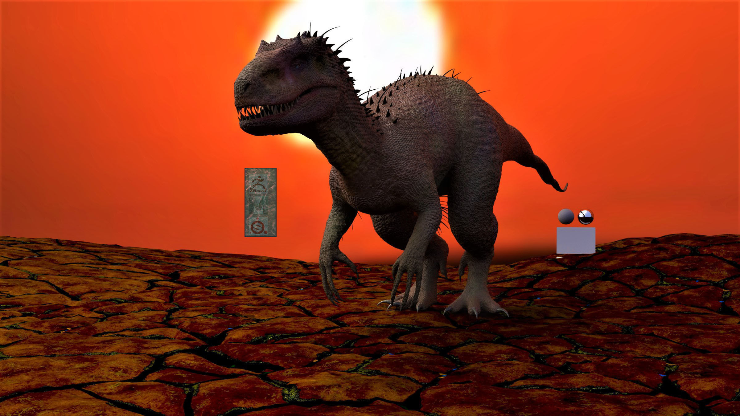 irex dinosaur 3D model | CGTrader