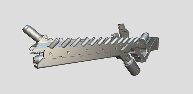 Alien Assault Rifle from Distric 9 3D model | CGTrader