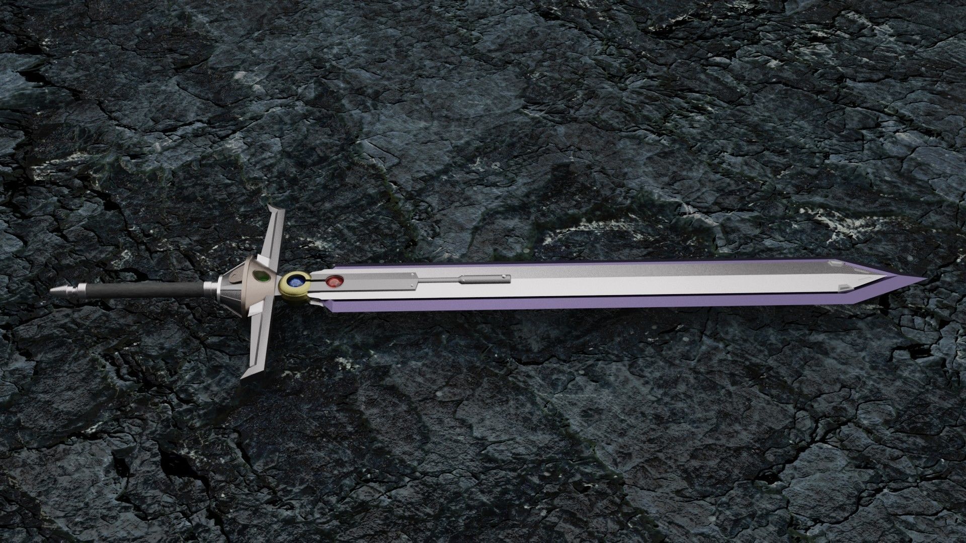 Mythril Saber - Final Fantasy 7 Remake 3D model | CGTrader