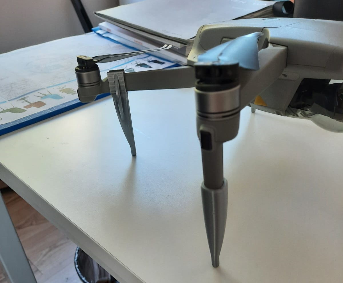 DJI Mavic Air 2 Drone High Feet 3D model 3D printable | CGTrader