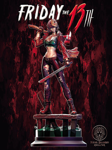 Jason Girl by Creative Geek MB 3D model 3D printable | CGTrader