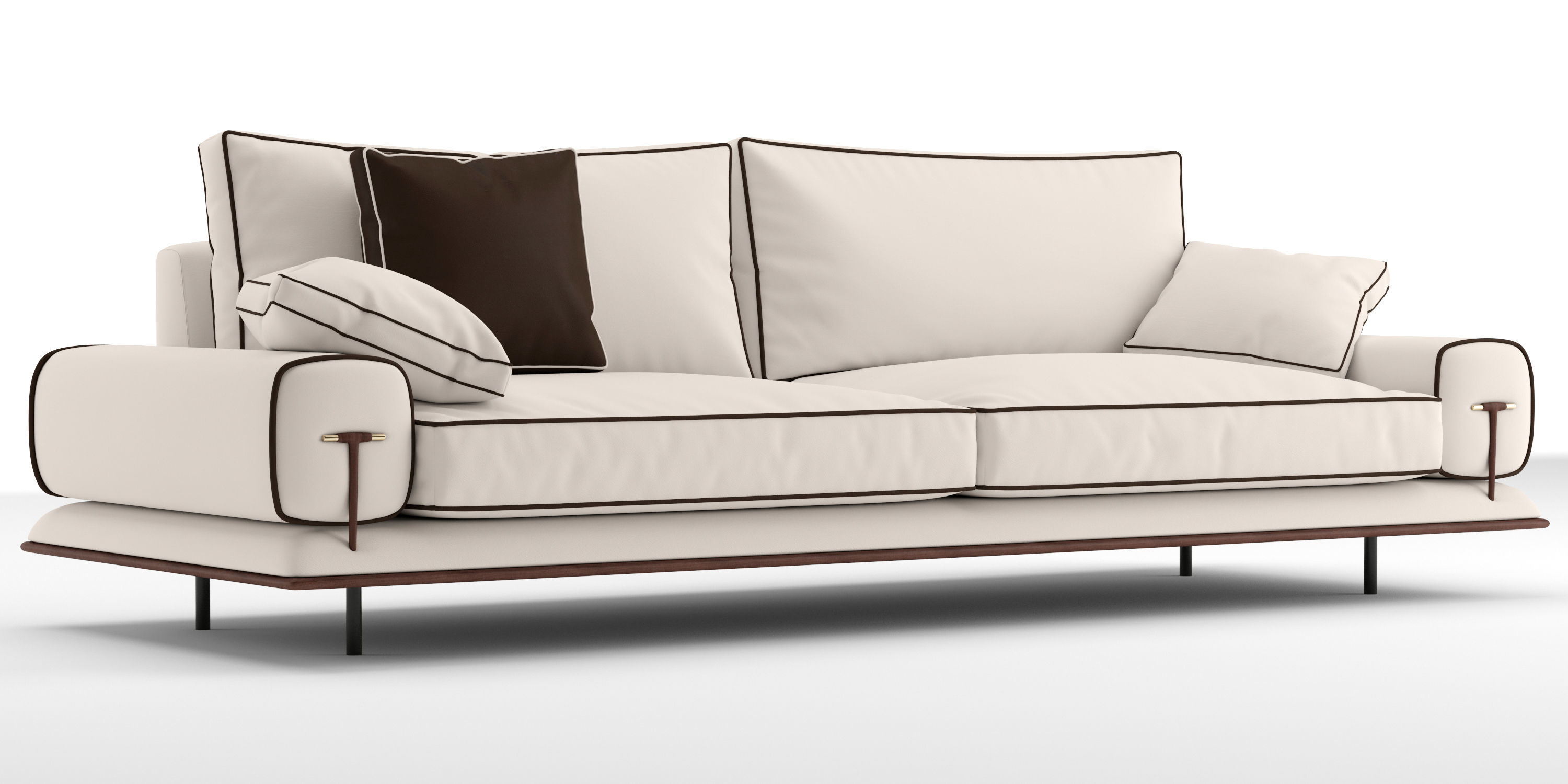 Turri Blues sofa 3D model | CGTrader