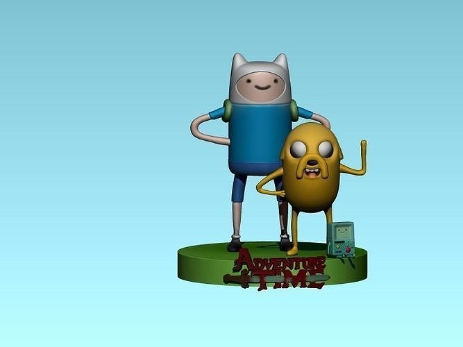 Adventure time model 3d free 3D model 3D printable | CGTrader
