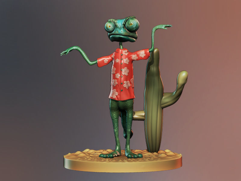 Rango 3d 3D model 3D printable STL