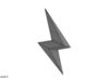 Lightning symbol 3D model | CGTrader