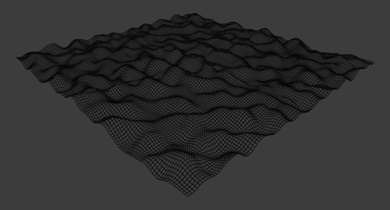 Sci-Fi Wave Animation 3D model | CGTrader