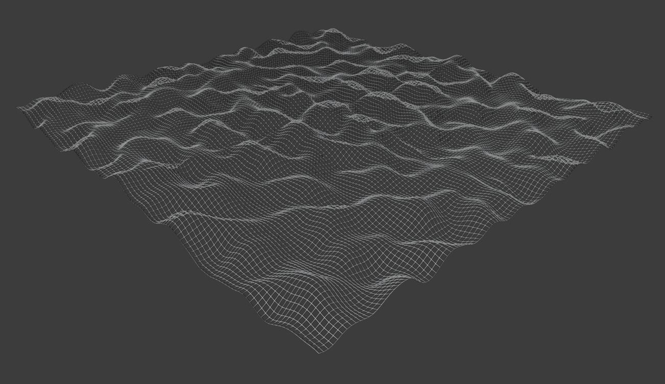 Sci-Fi Wave Animation 3D model | CGTrader