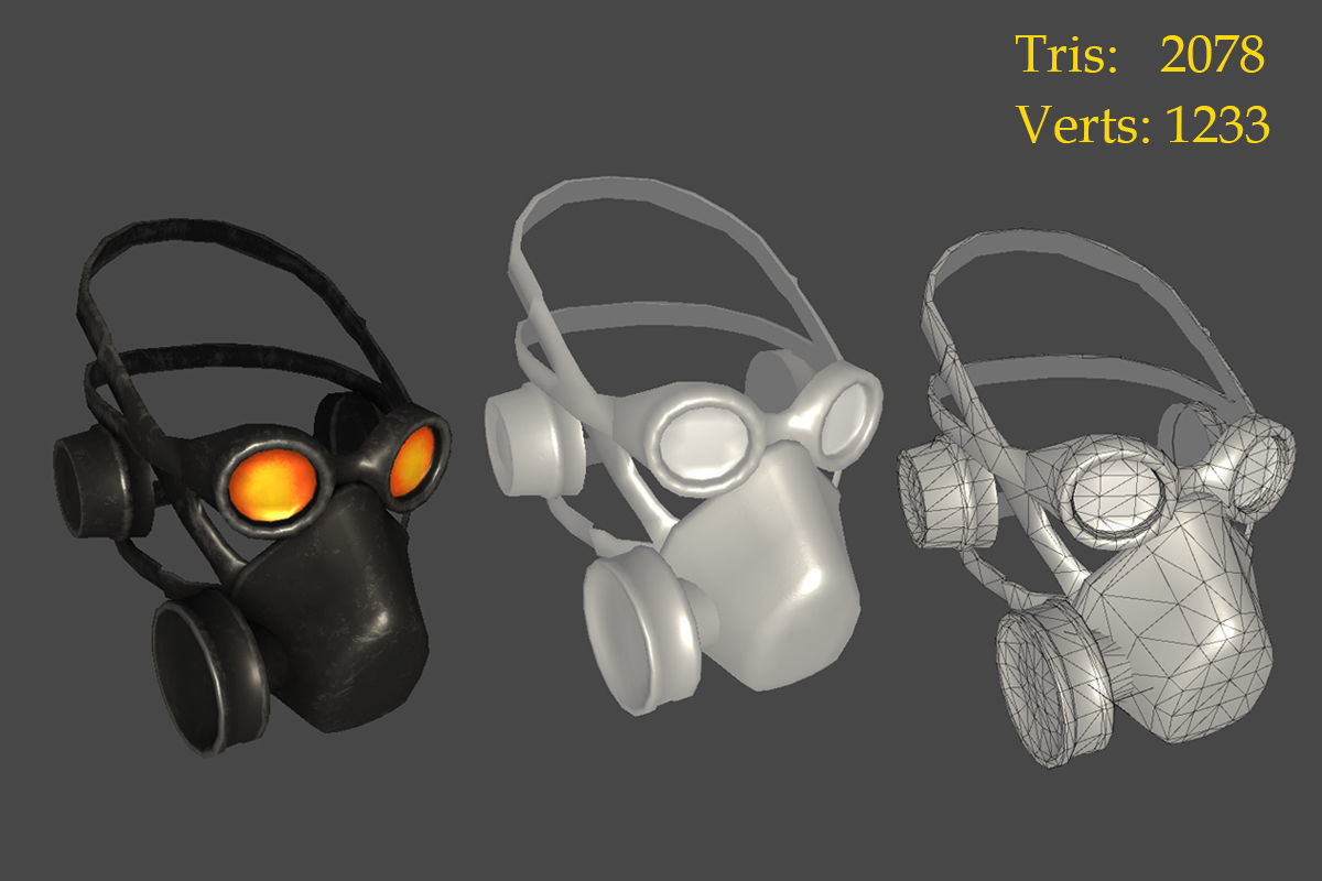 3D model Masks Pack Soldier VR / AR / low-poly | CGTrader