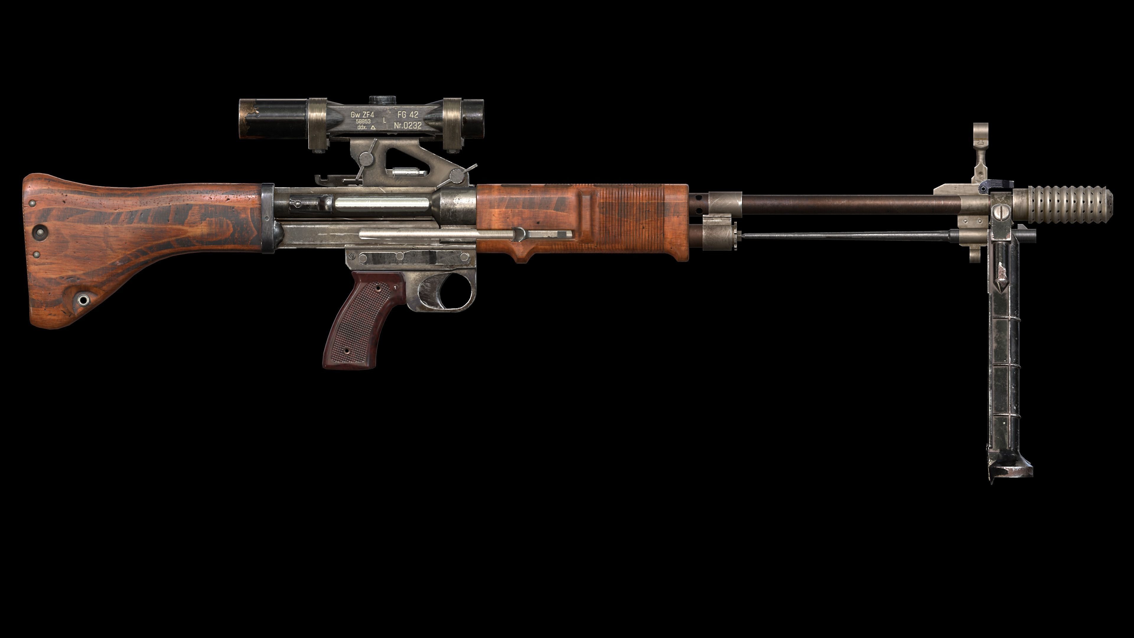 3D model FG 42 VR / AR / low-poly | CGTrader