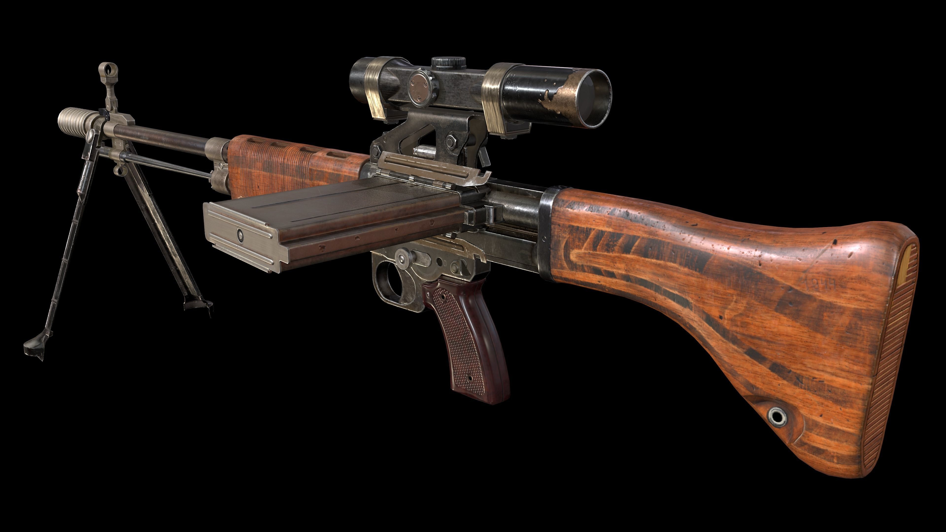 3D model FG 42 VR / AR / low-poly | CGTrader