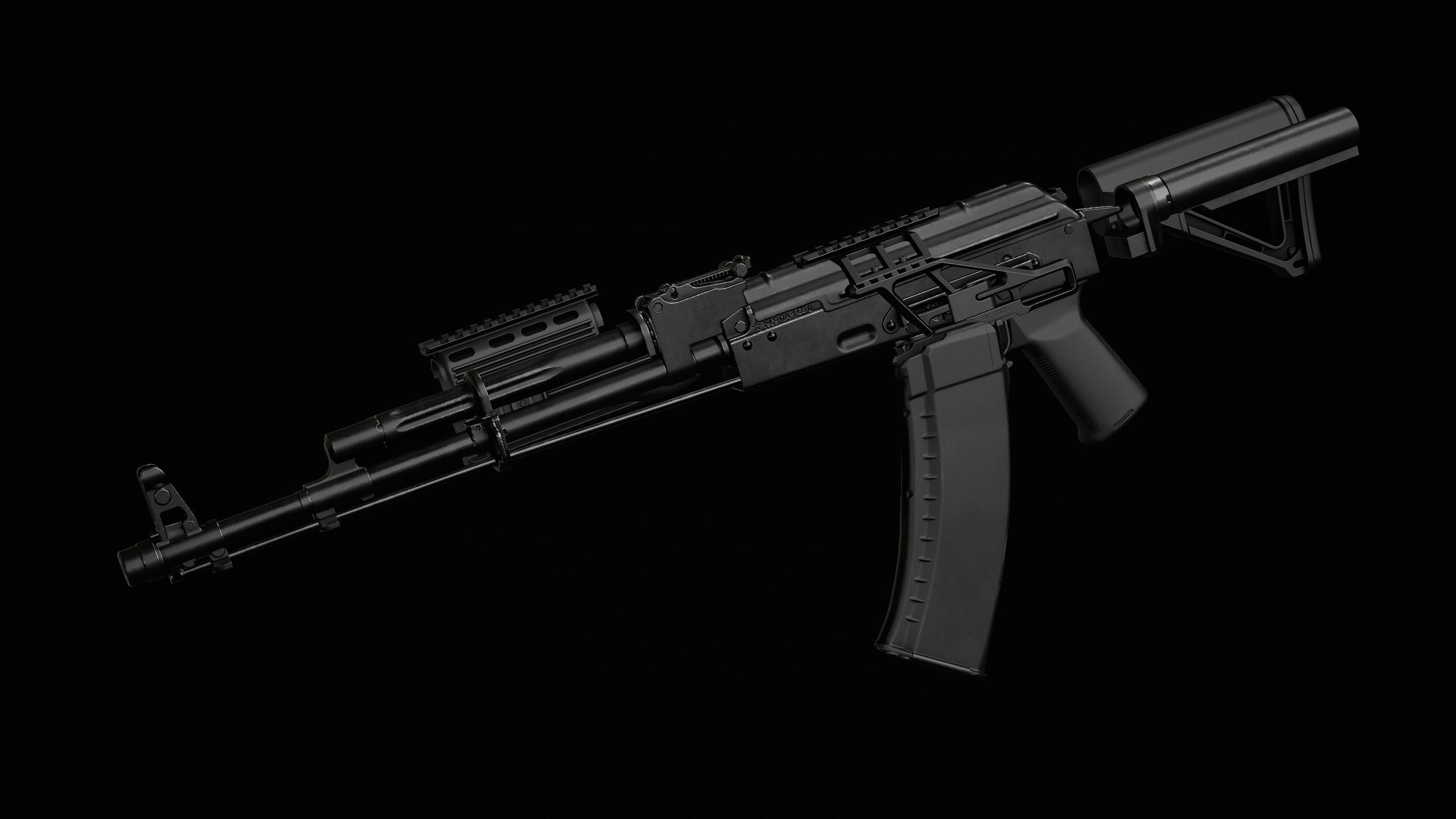 3D model AK74 - AKM - Tactical Parts VR / AR / low-poly | CGTrader