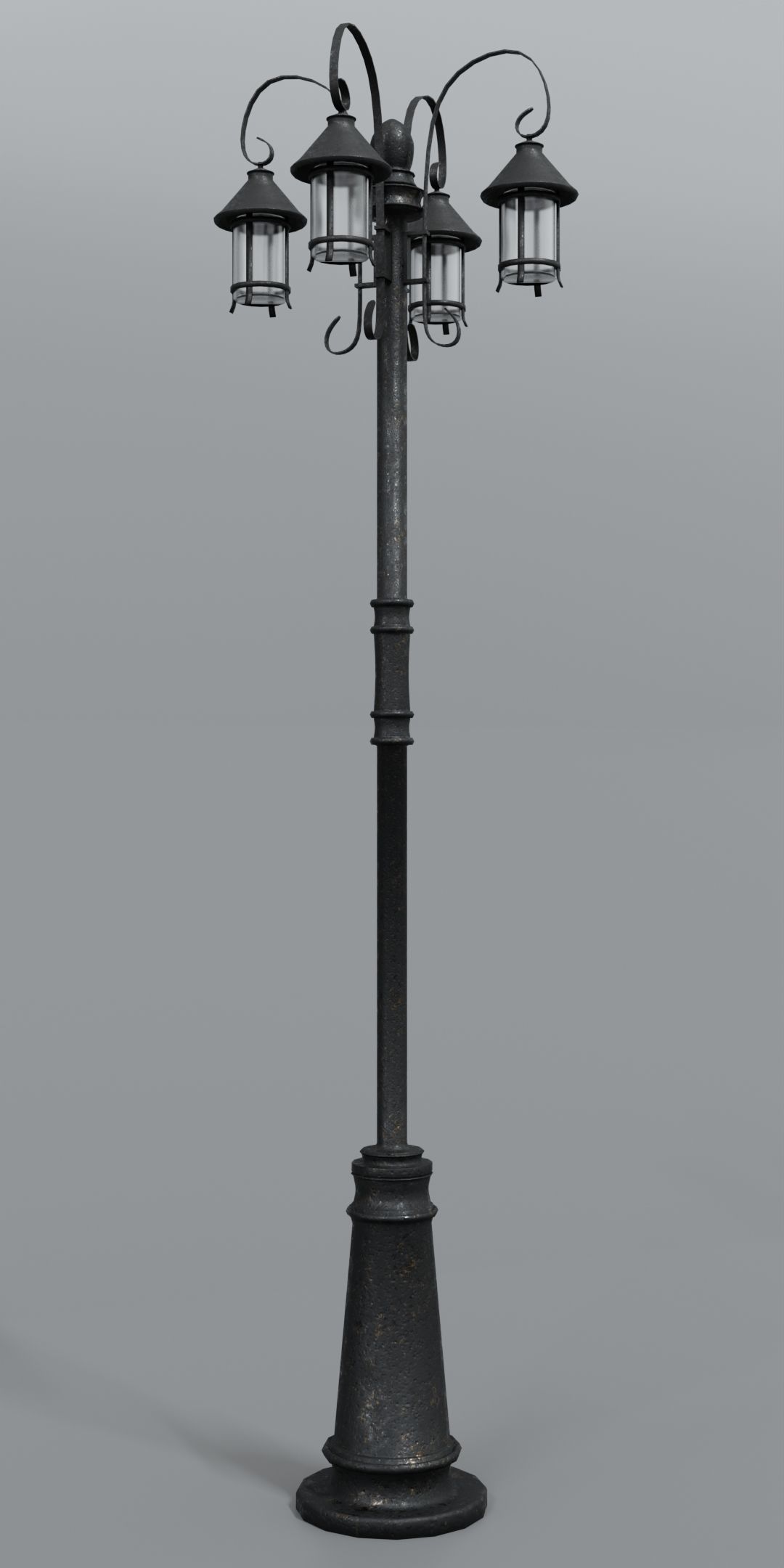 Street light Low-poly 3D model low-poly | CGTrader