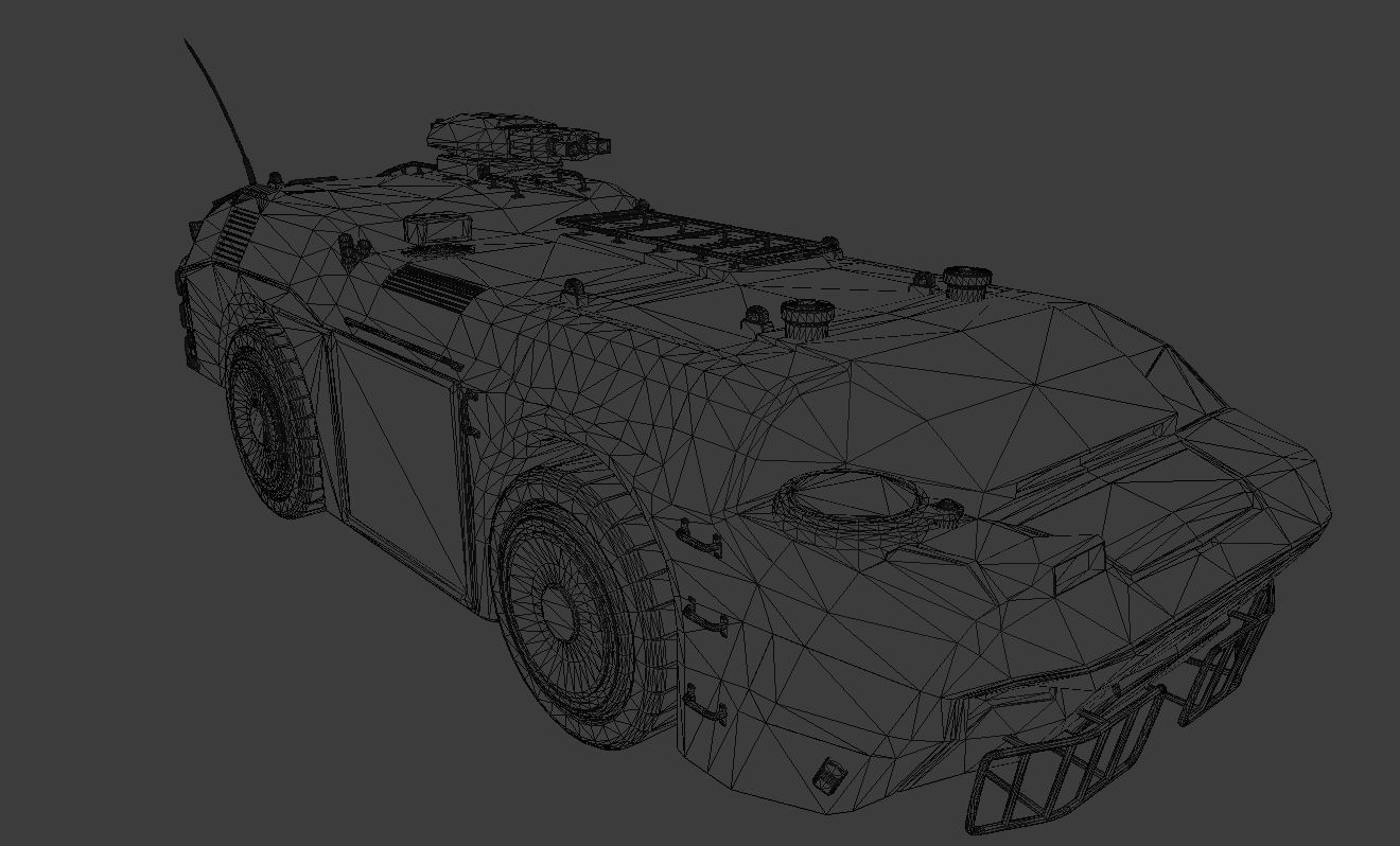 3D model APC M757 city version VR / AR / low-poly | CGTrader