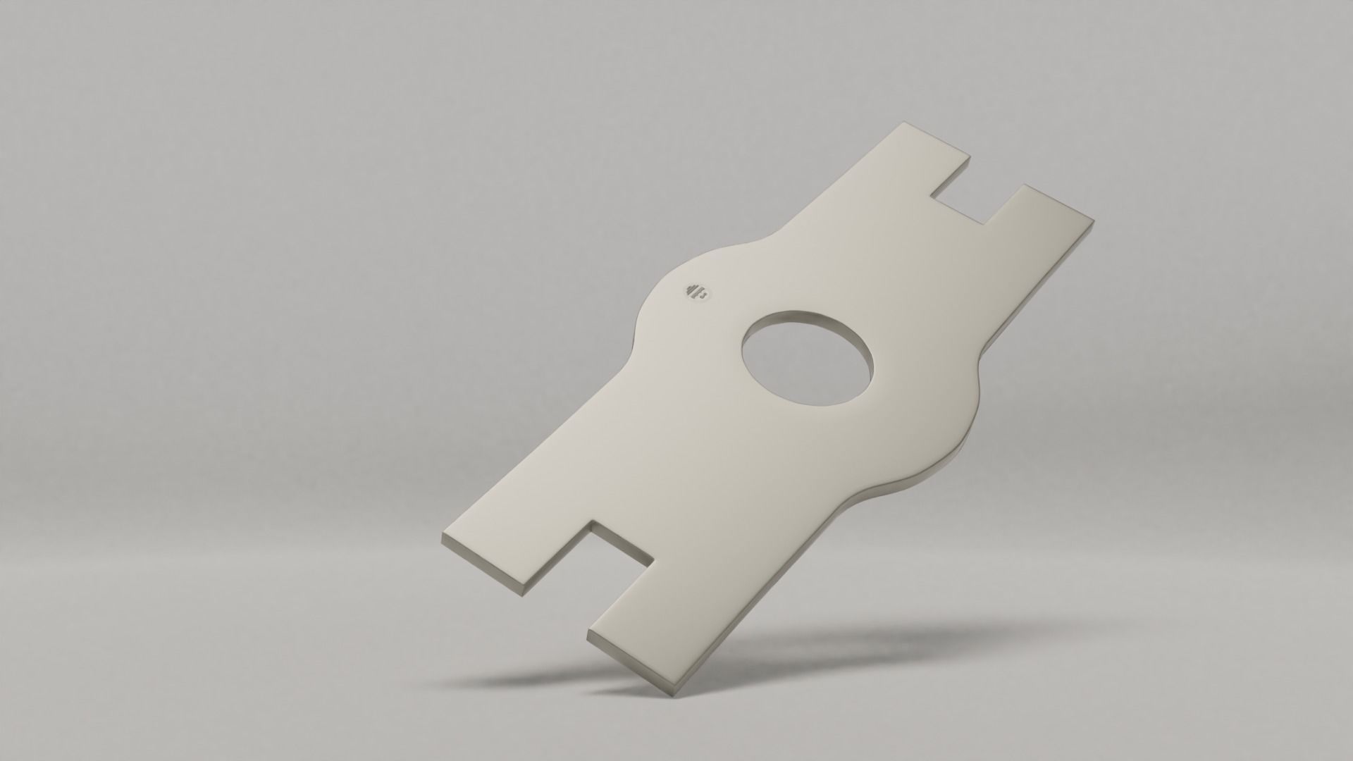 Steel plate 3D model | CGTrader