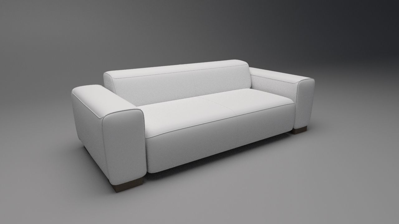 3D model Sofa Assembly Kit Low-poly 3D model VR / AR / low-poly | CGTrader