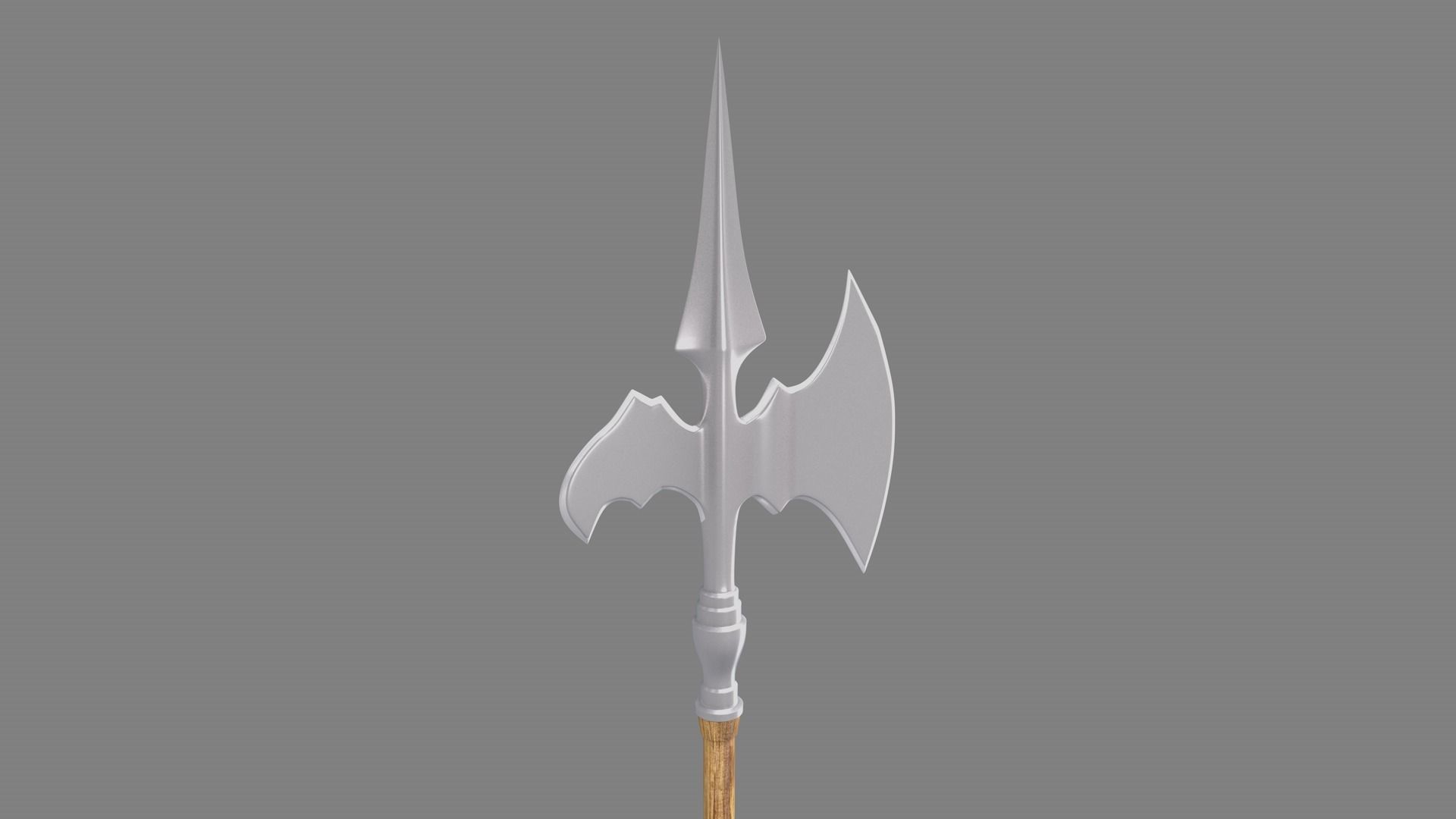 Halberd 3D model | CGTrader