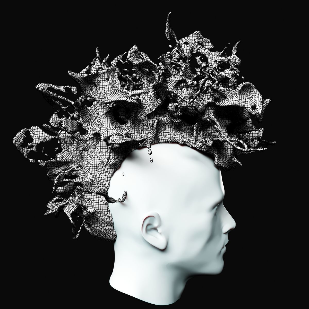 Punk Splash 6 3D model | CGTrader