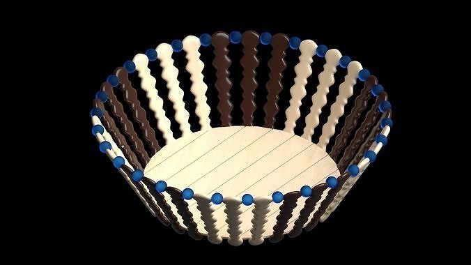 showcase pot 3D model | CGTrader