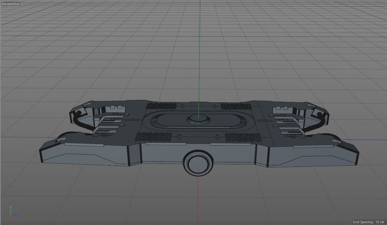 Sci-Fi Props Gadget Panel free 3D model | CGTrader