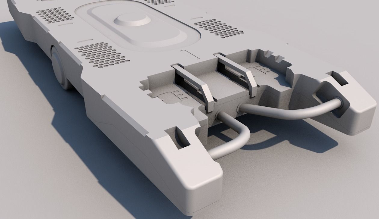 Sci-Fi Props Gadget Panel free 3D model | CGTrader