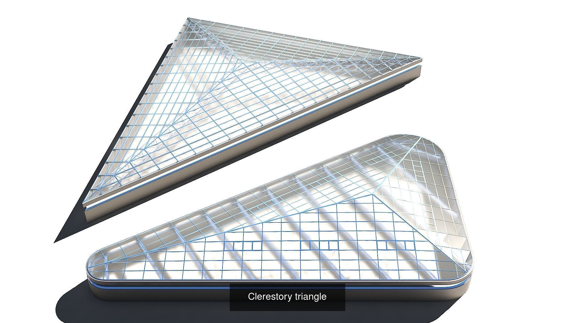 Roof Clerestory Skylights model pack 3D Model Collection | CGTrader