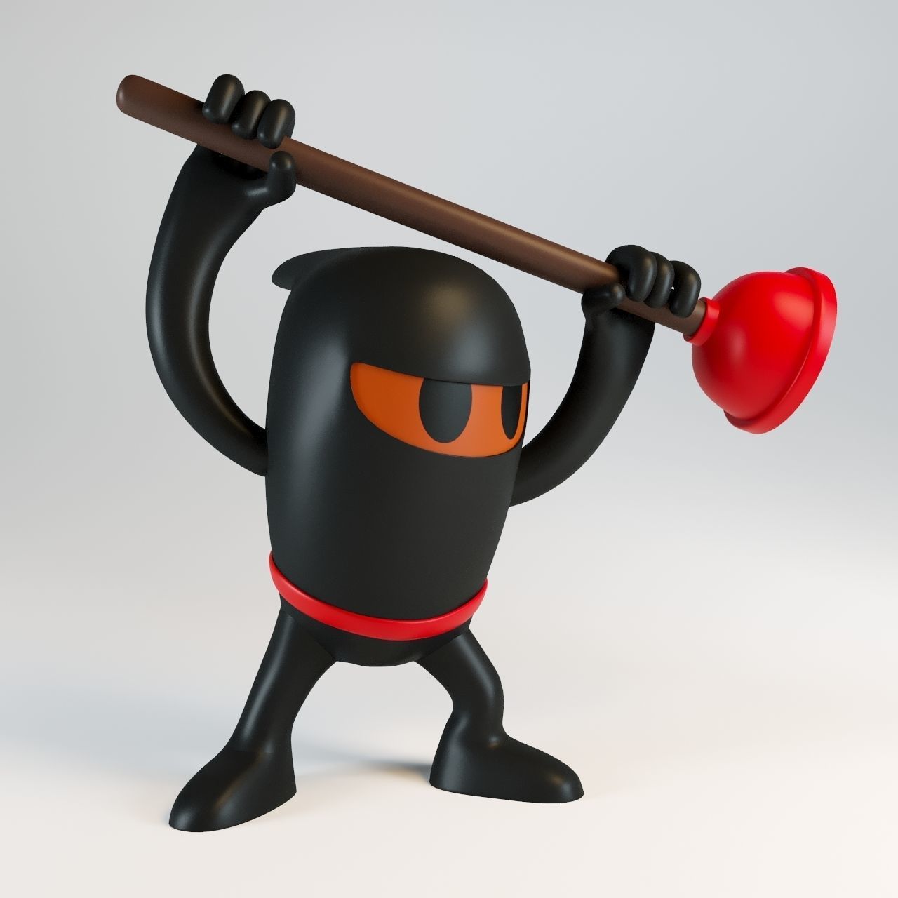 PAKA PAKA TOILET NINJAS 3D model | CGTrader