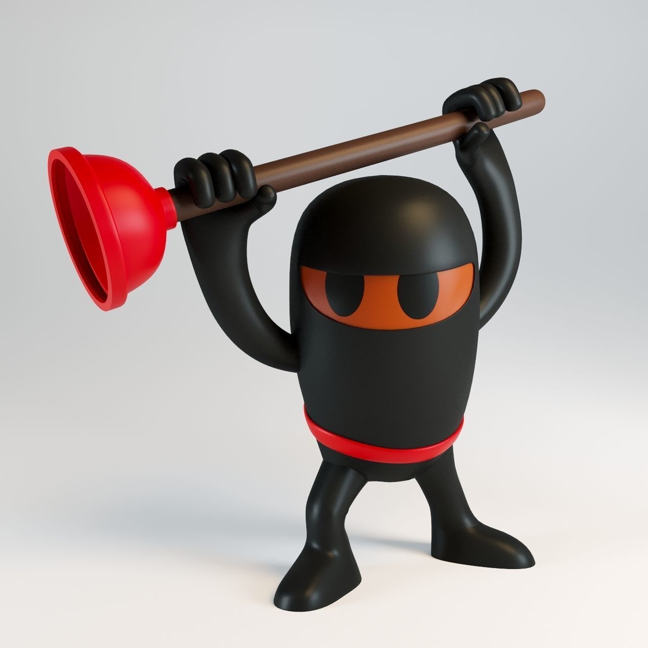 PAKA PAKA TOILET NINJAS 3D model | CGTrader