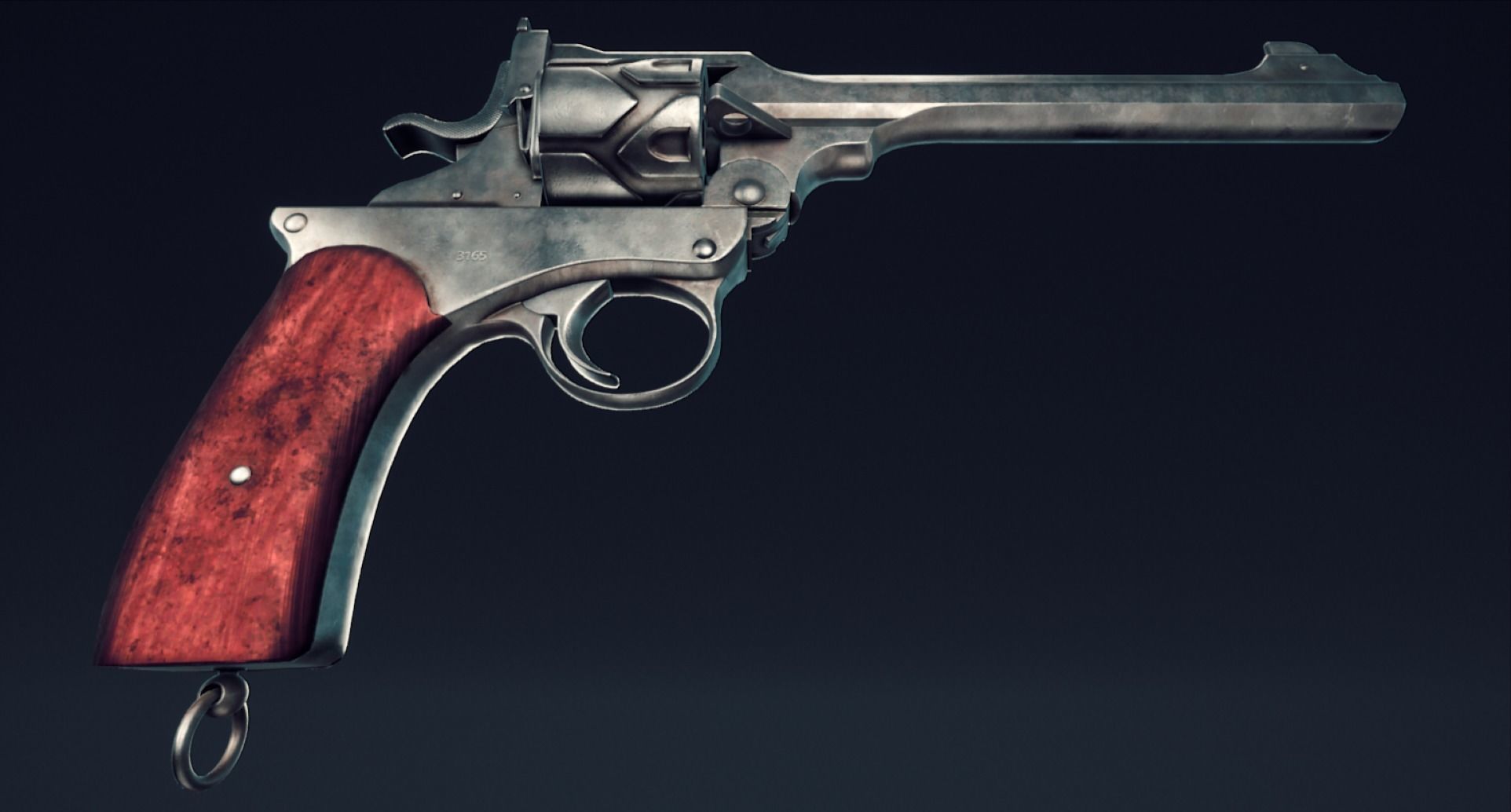 3D model Webley Fosbery Automatic Revolver VR / AR / low-poly | CGTrader