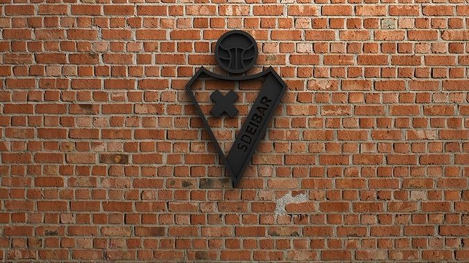 SD Eibar Logo 3D model | CGTrader