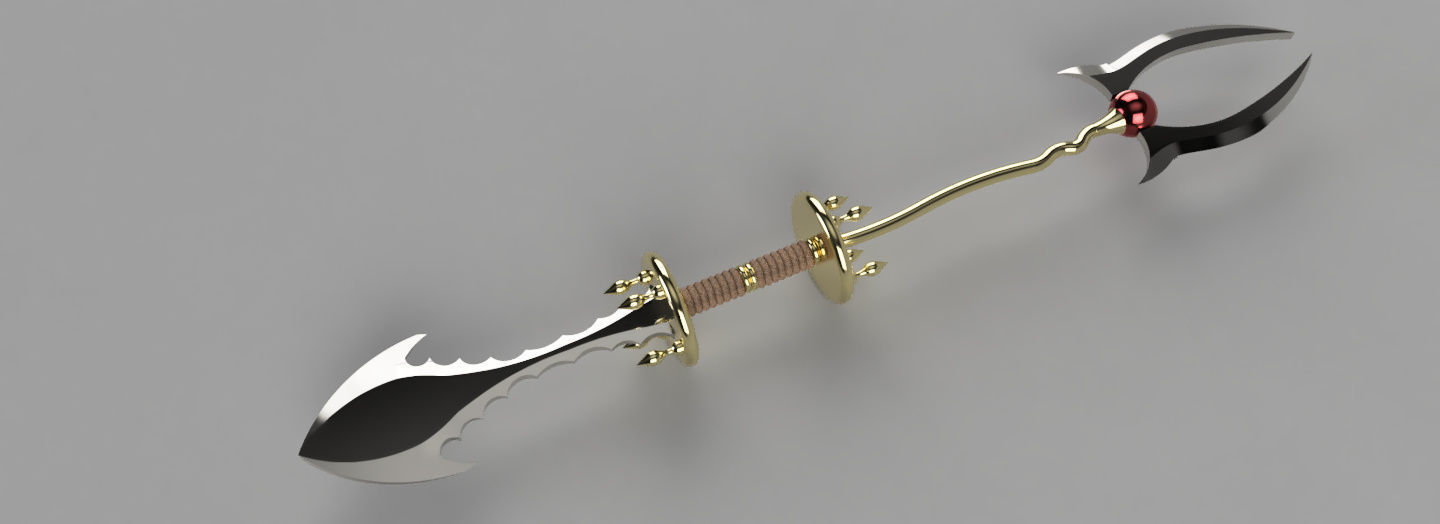 Divine Weapon 3D model | CGTrader