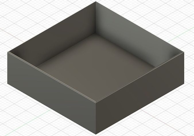 Tic Tac Toe Decorative Box 3D model 3D model 3D printable | CGTrader