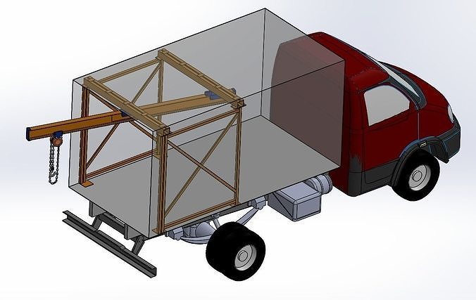 Loader to wagon 3D model | CGTrader