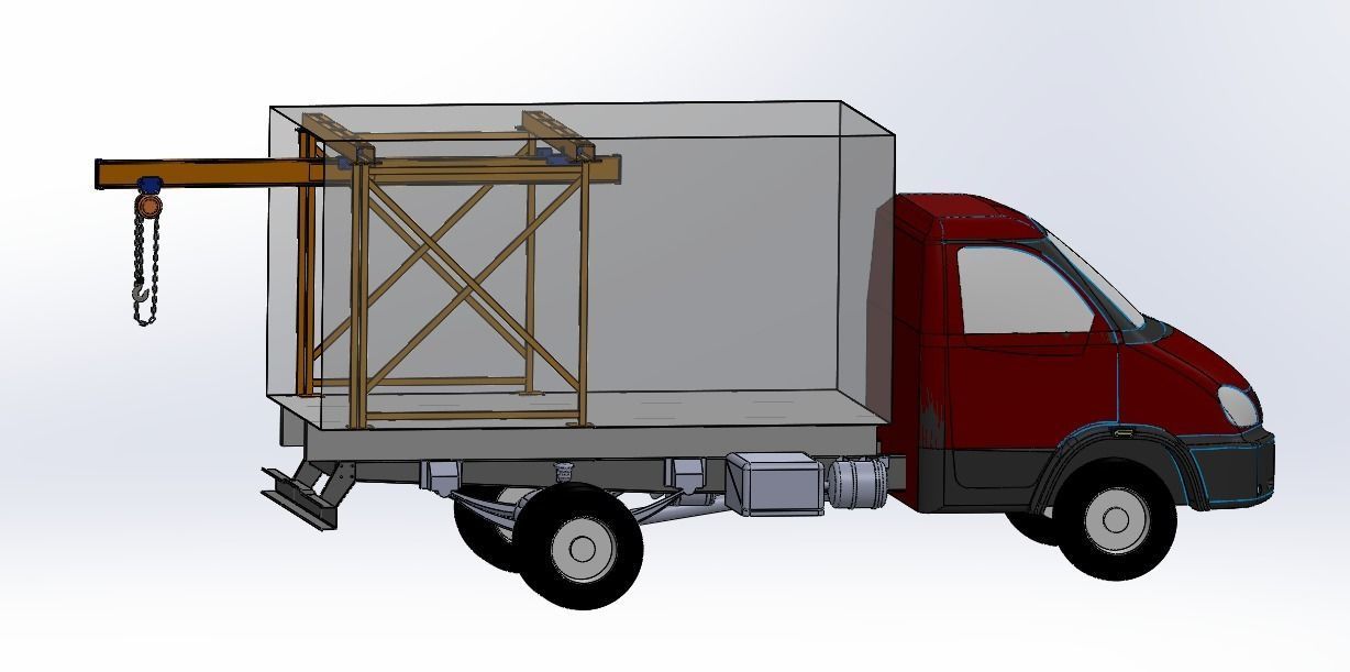Loader to wagon 3D model | CGTrader