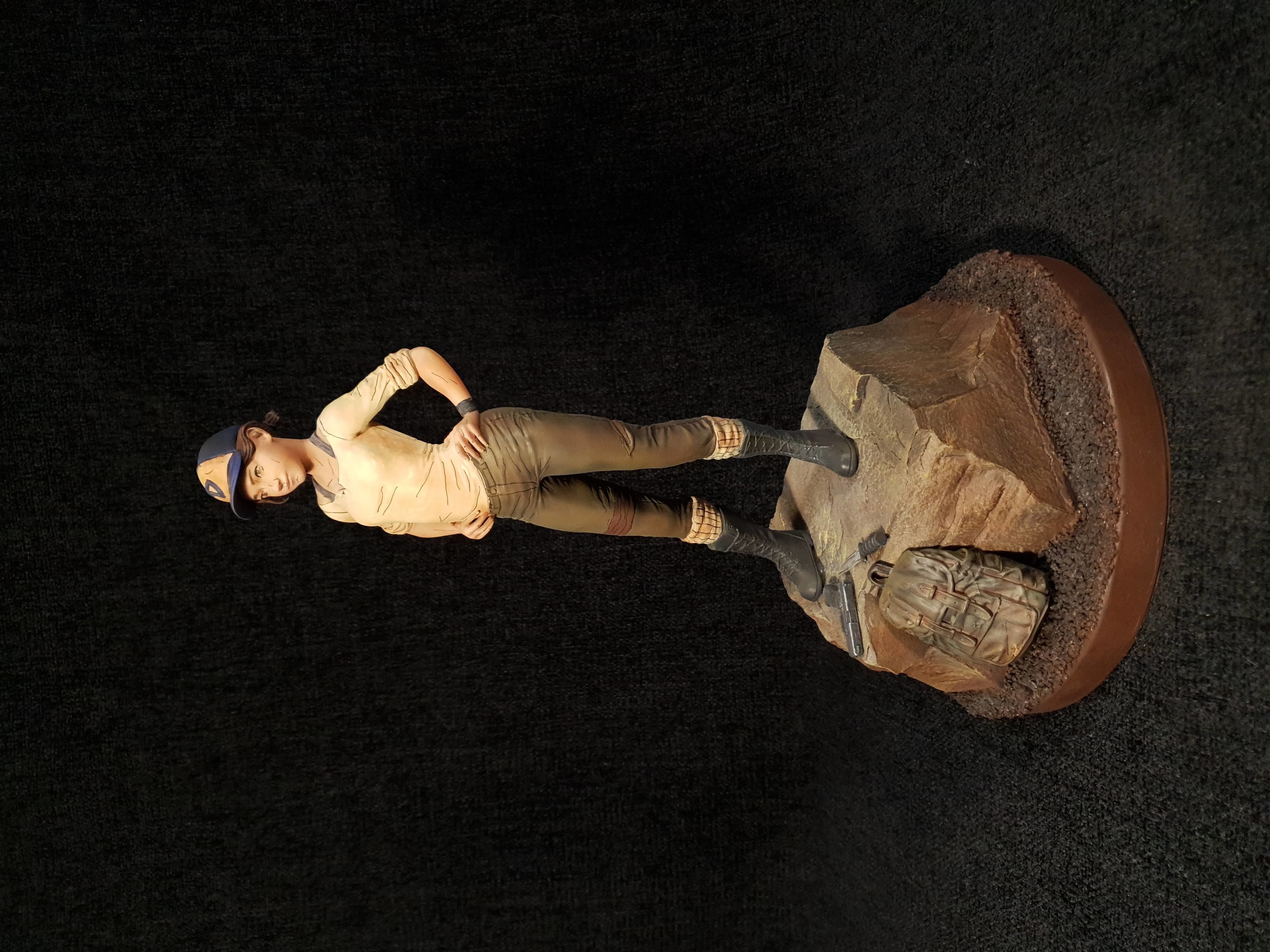 CLEMENTINE WALKING DEAD TELLTALE CLEM PRINTABLE STATUE 3D model 3D ...