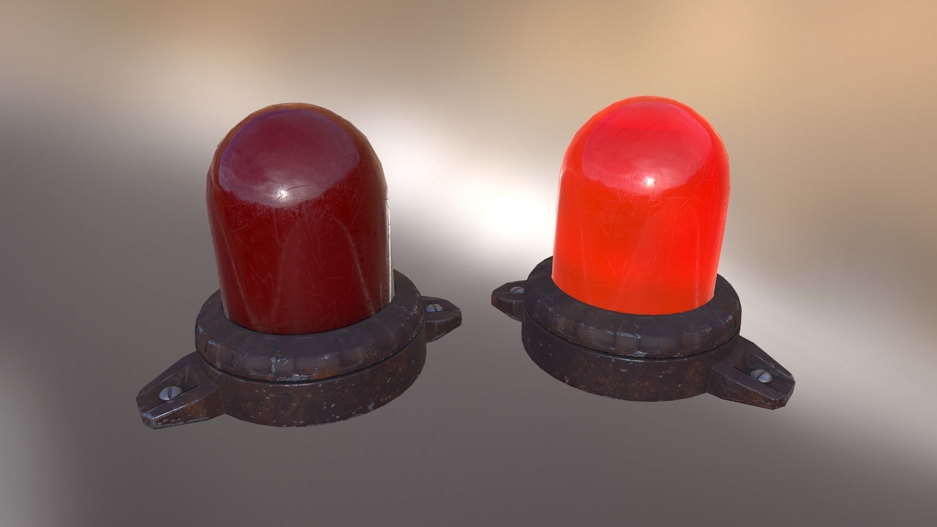 3D model Signal Lamp VR / AR / low-poly | CGTrader