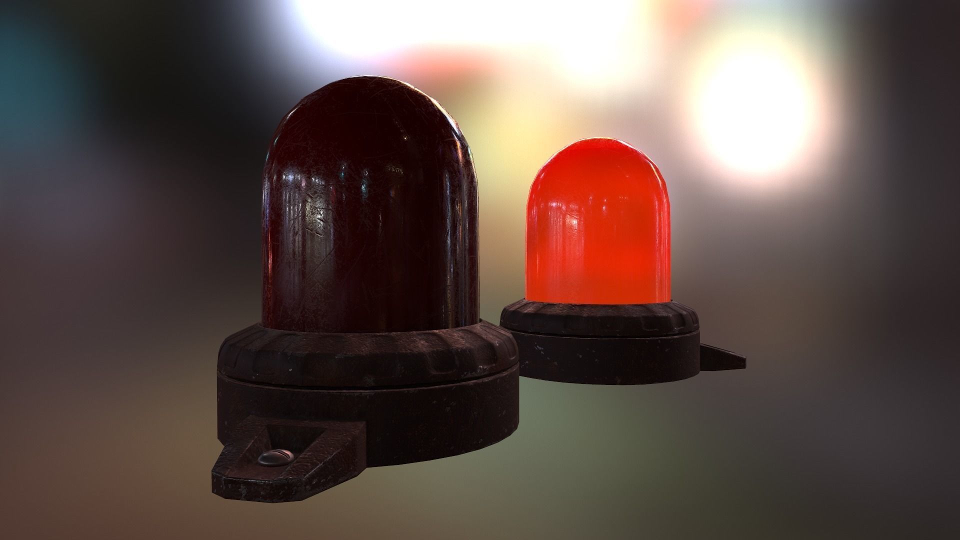 3D model Signal Lamp VR / AR / low-poly | CGTrader