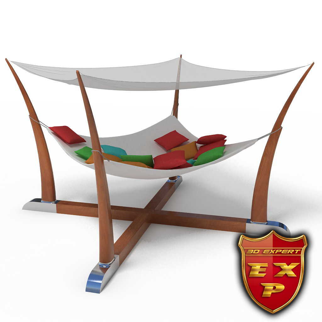 Hammock 3D model | CGTrader