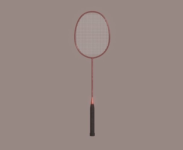 Badminton Racket 3D model | CGTrader