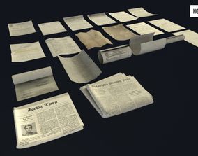 Newspaper 3D Models | CGTrader