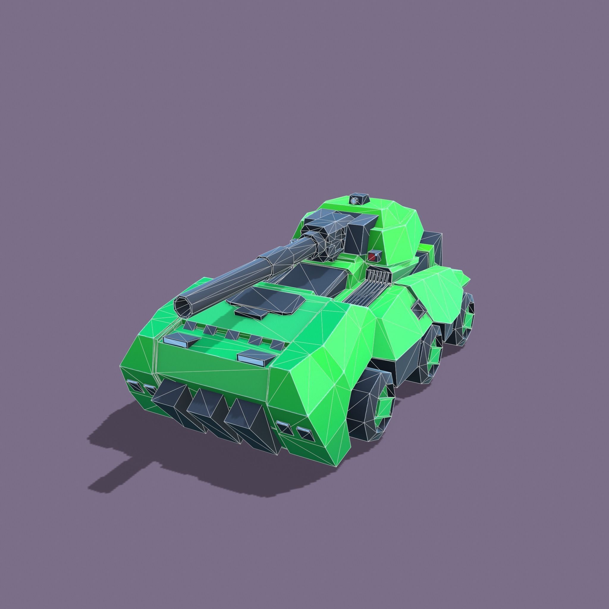 3D model Stylized tanks pack VR / AR / low-poly | CGTrader