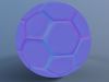 3D model Realistic Soccer Ball Low Poly Game Ready Model VR / AR / low ...