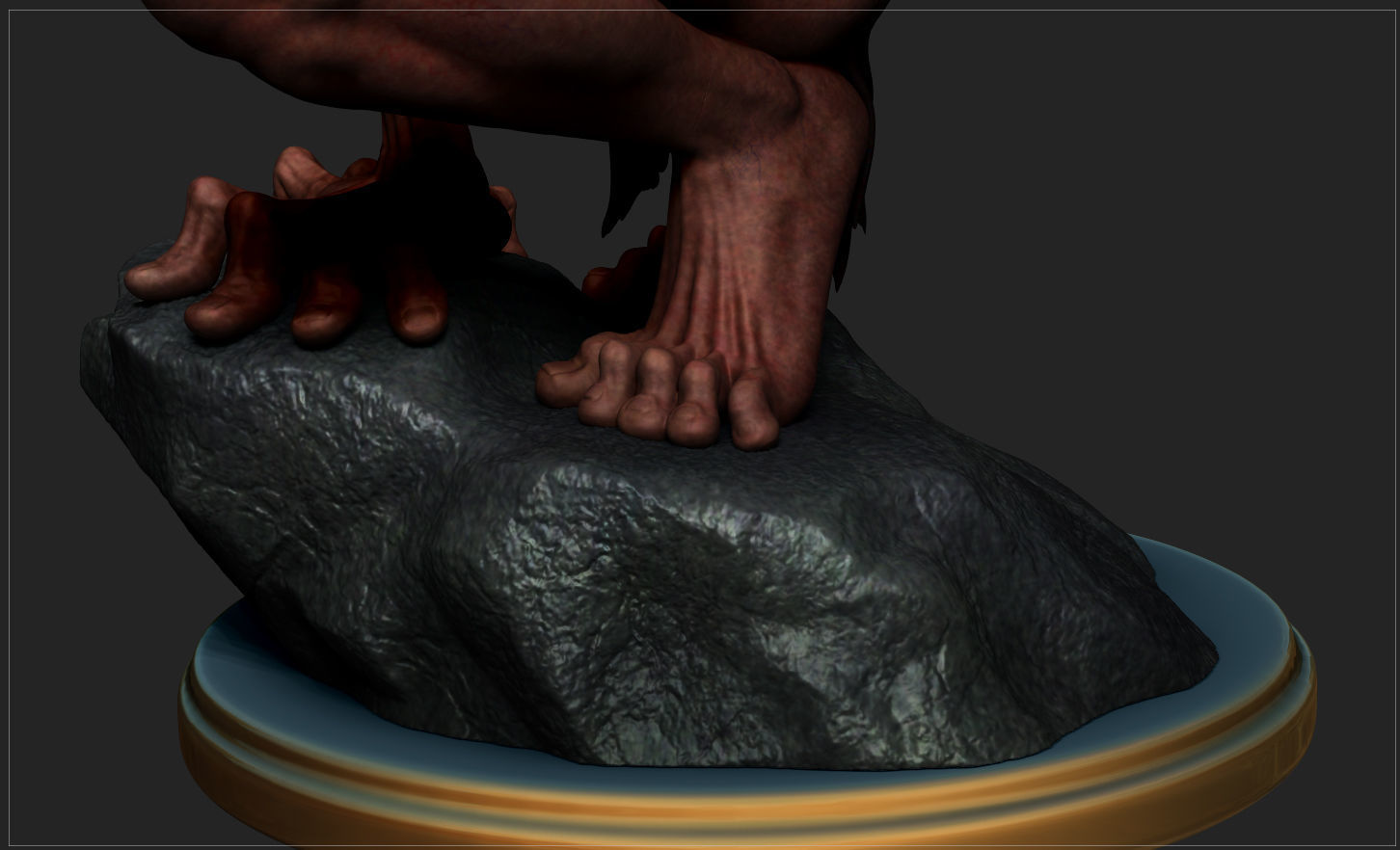 GOLLUM - THE HOBBIT - THE LORD OF THE RINGS 3D model 3D printable ...