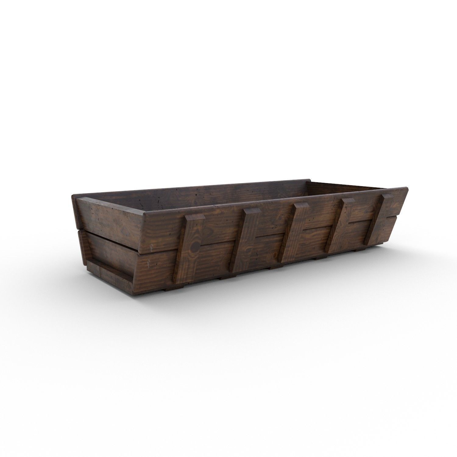 3D model Trough - PBR VR / AR / low-poly | CGTrader