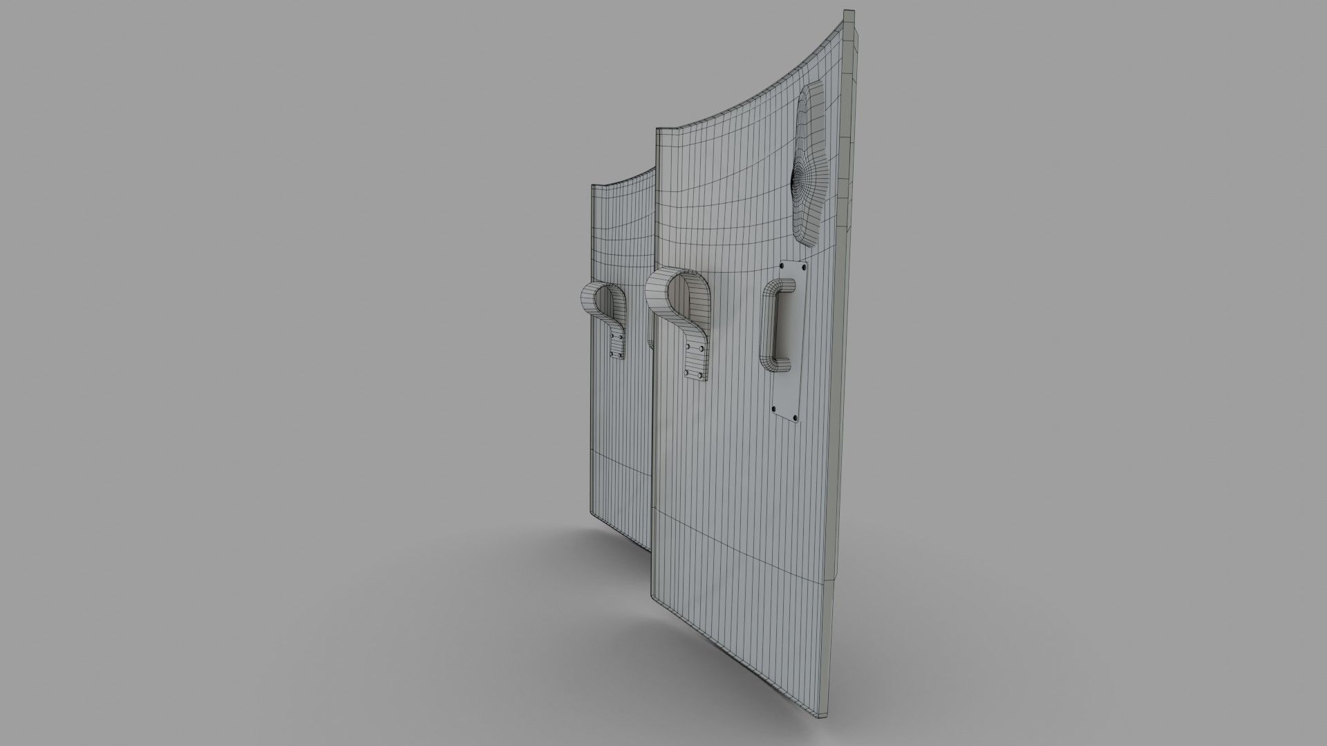 Improvised Shield free VR / AR / low-poly 3D model | CGTrader