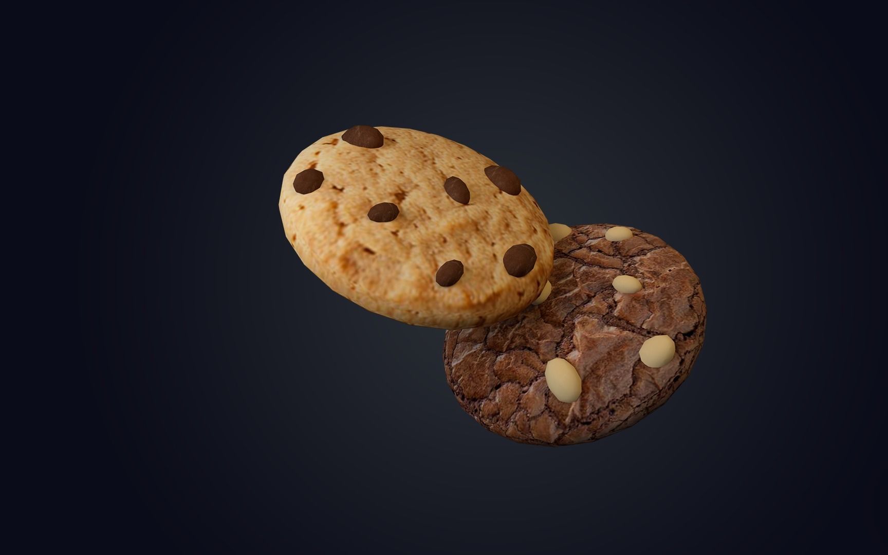3D model Cookies VR / AR / low-poly | CGTrader